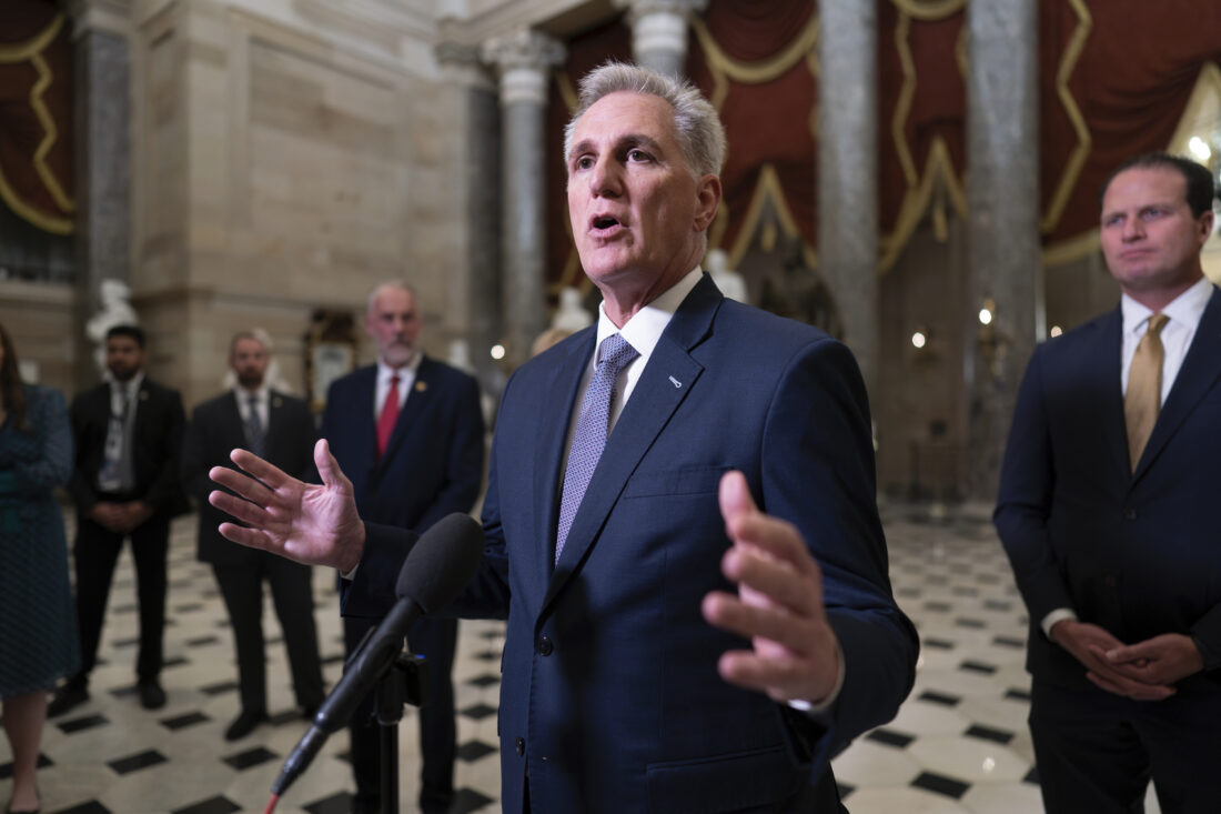 McCarthy launches last-ditch plan to keep government open but with ...